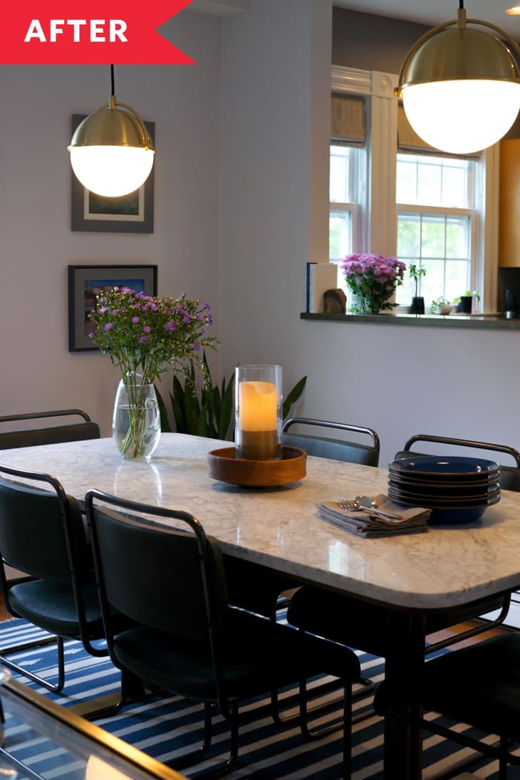 Art-Filled Dining Room Revamp - Before and After Photos | Apartment Therapy